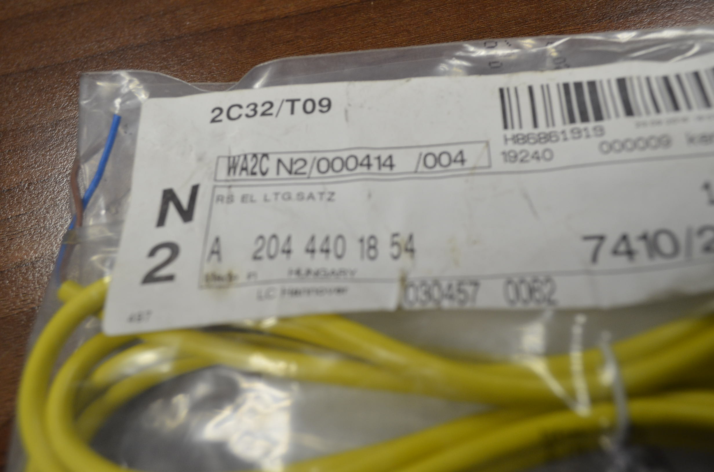 Original Elektrischer Leitungssatz A2044401854 Mercedes-benz A-klasse ...